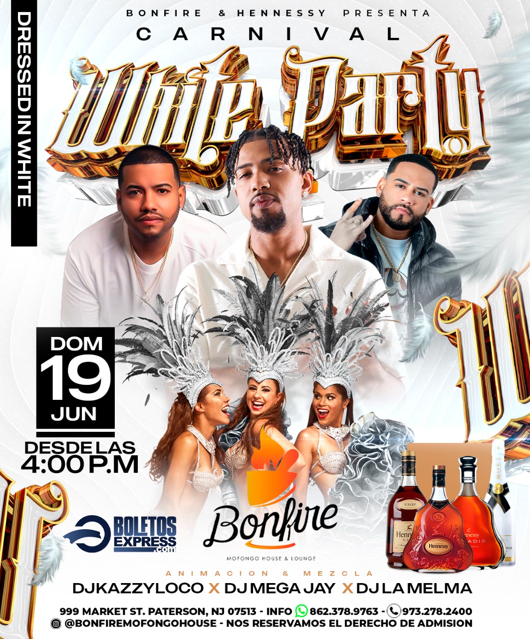 Carnival White Party Tickets - BoletosExpress