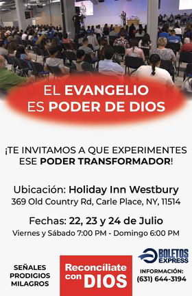 EL EVANGELIO ES PODER DE DIOS Tickets - BoletosExpress