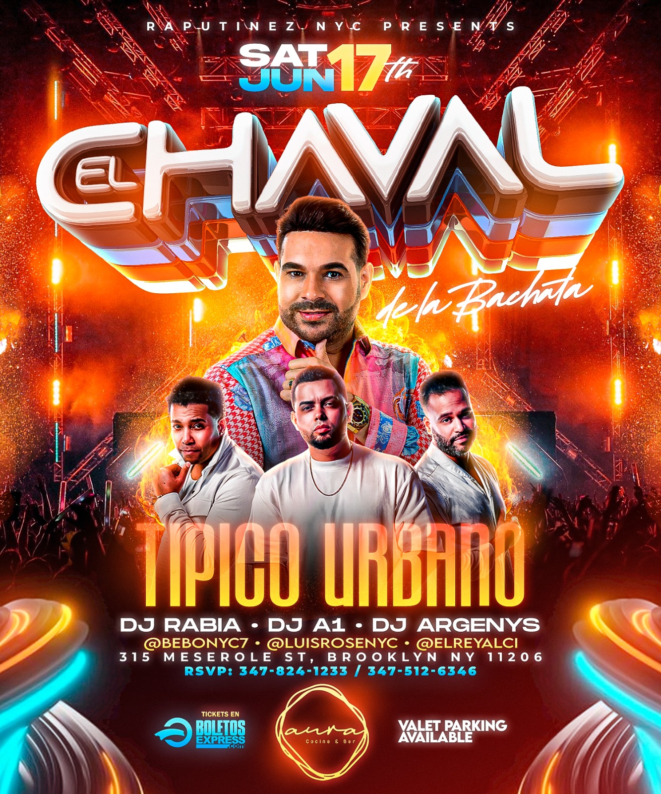El Chaval De La Bachata TÍpico Urbano Tickets Boletosexpress