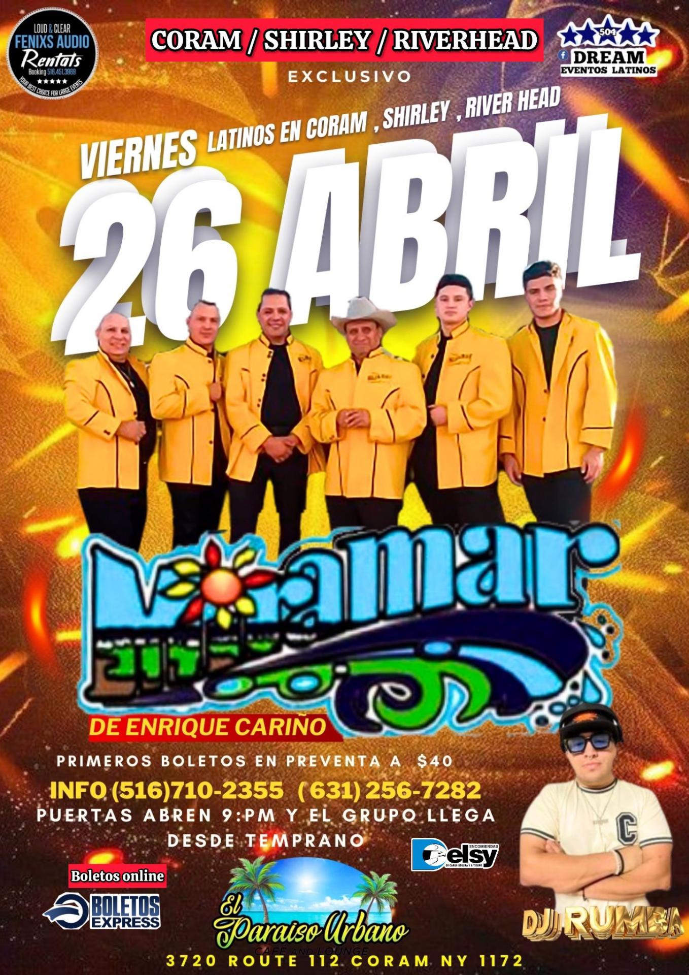 EL ORIGINAL GRUPO MIRAMAR / hoy Viernes 26 Abril / Coram NY / El ...